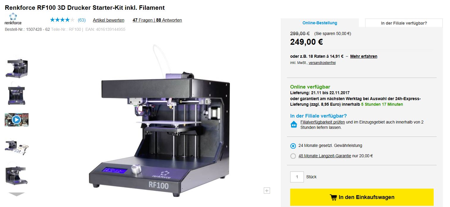 3D Drucker FDM